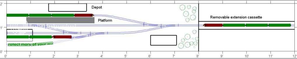 2X8 HO Continuous Run, is it possible? | TrainBoard.com - The Internet's Original