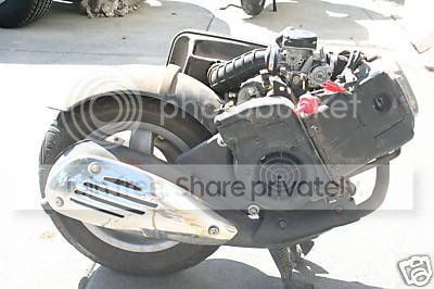Modern Vespa : ET2 150cc conversion