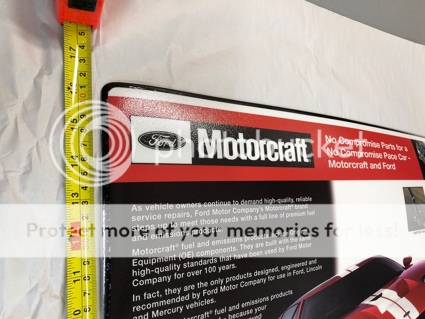 FS| Motorcraft FORD GT counter mat (NOS) | Ford Shelby GT500 Forum